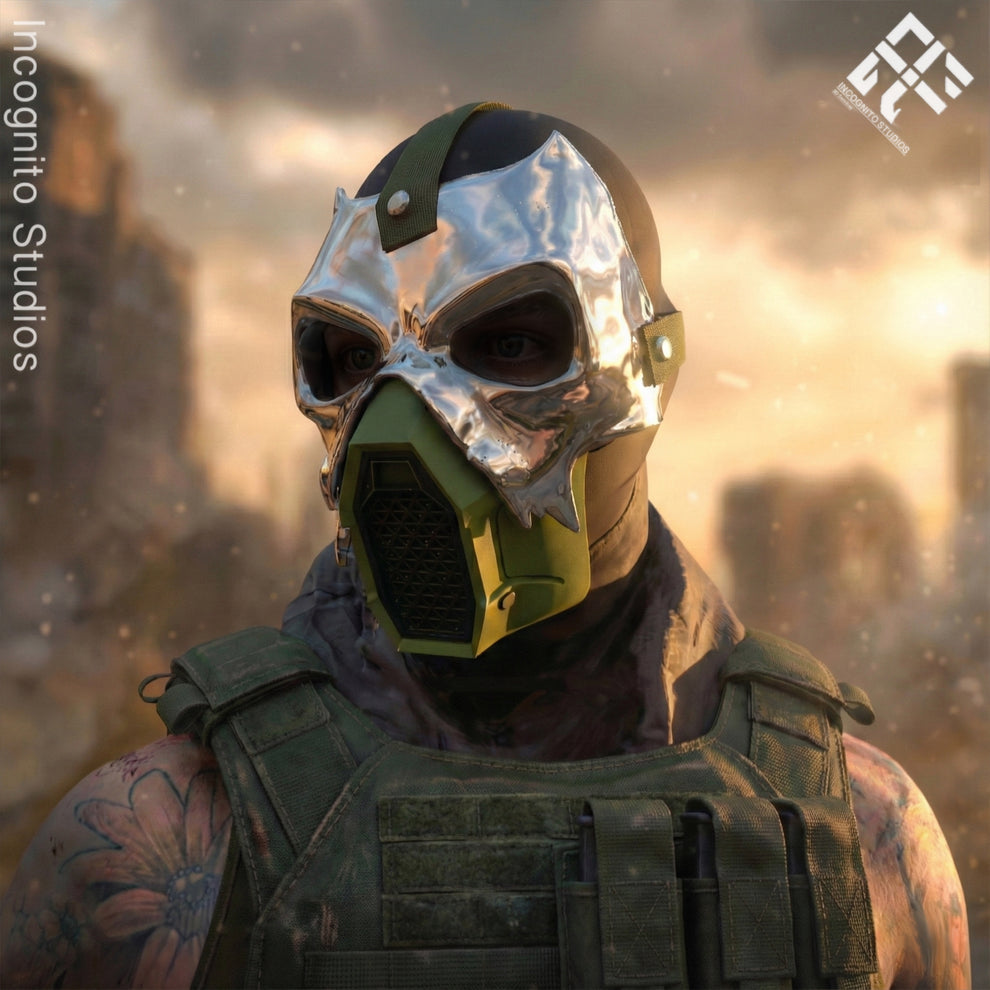 Metal Phantom Gas Mask – Incognito Studios